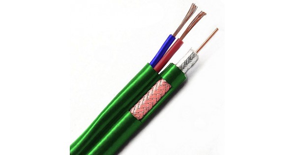CABLE COAXIAL + alimentation KX6 500M